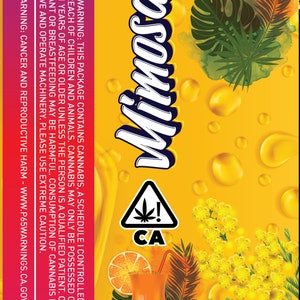 Strain Label Stickers for Plastic Pop Top Preroll Vials - 2.5" X 3.5 ...