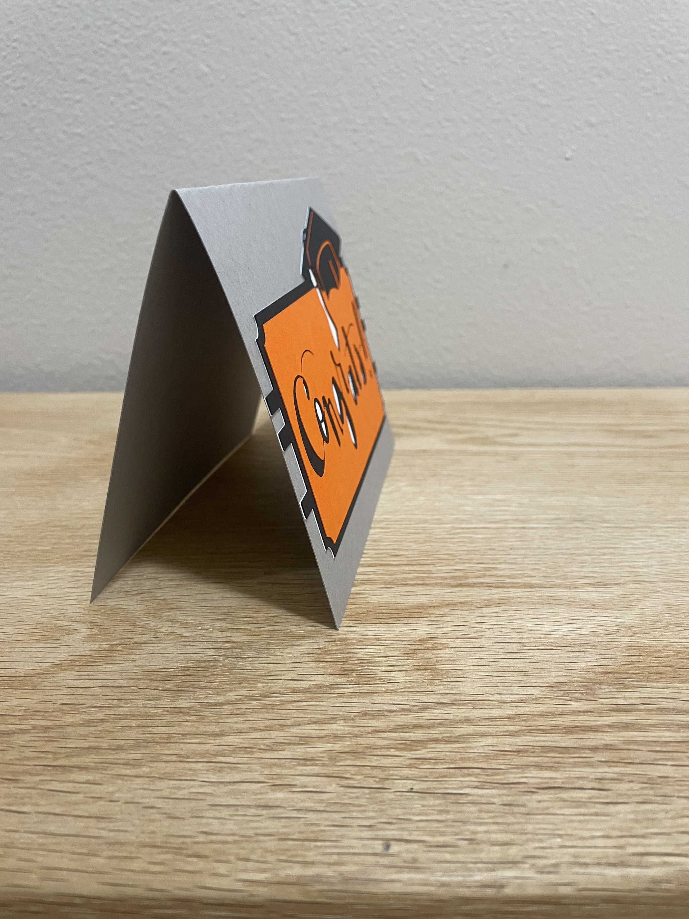 Poppin' | Graduation Card | Papercut | Homemade | 3D Graduation Card ...