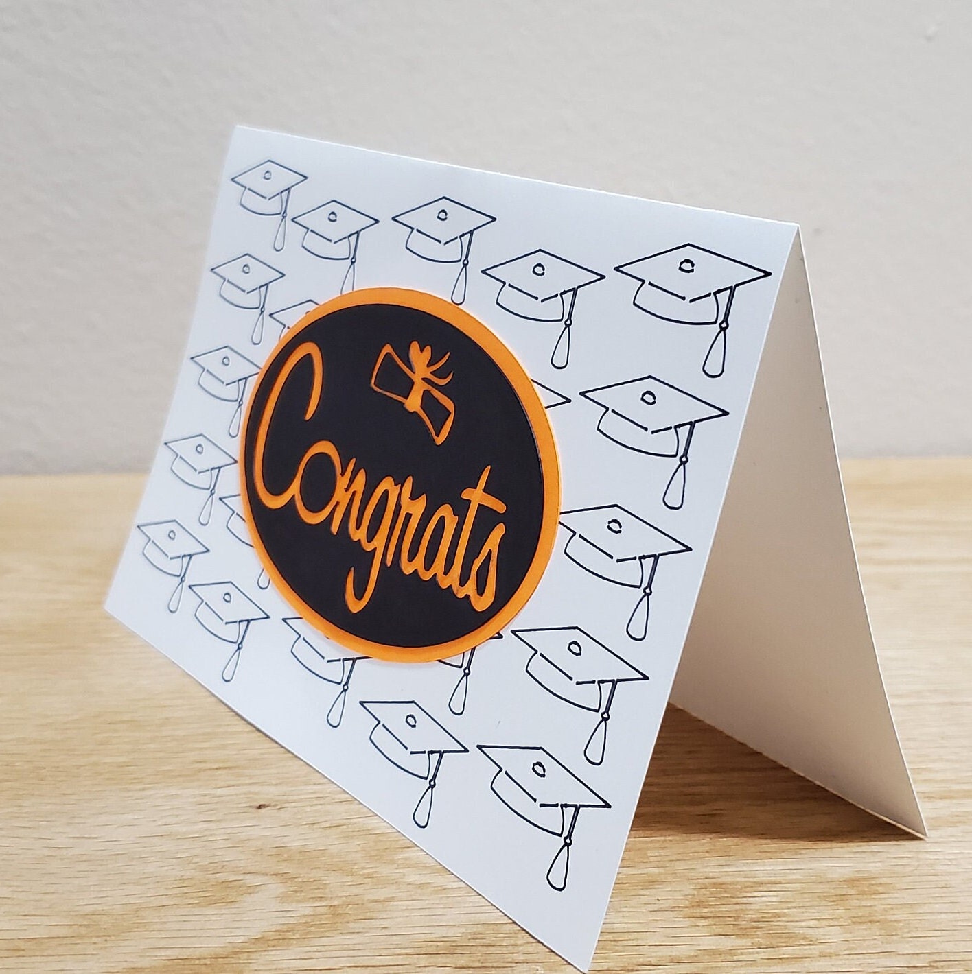 Many Hats | Graduation Card | Papercut - Etsy