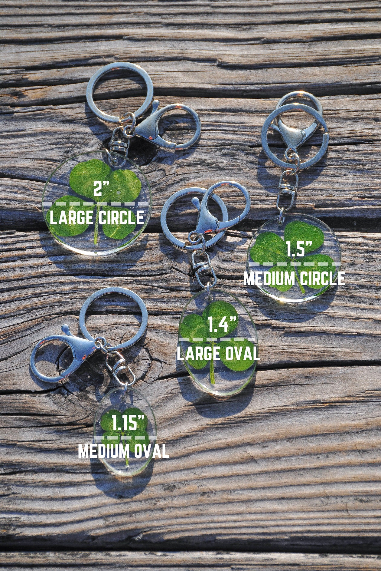 Four-leaf Clover Keychain - Etsy