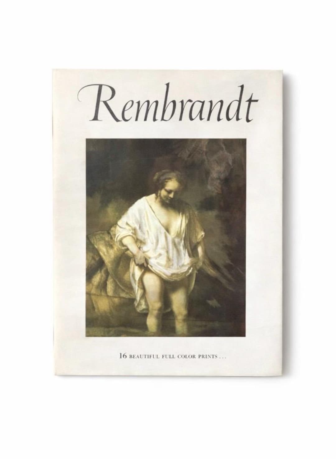 Rembrandt Art Portfolio 1953 Harry N. Abrams – 16 Color Prints Art ...