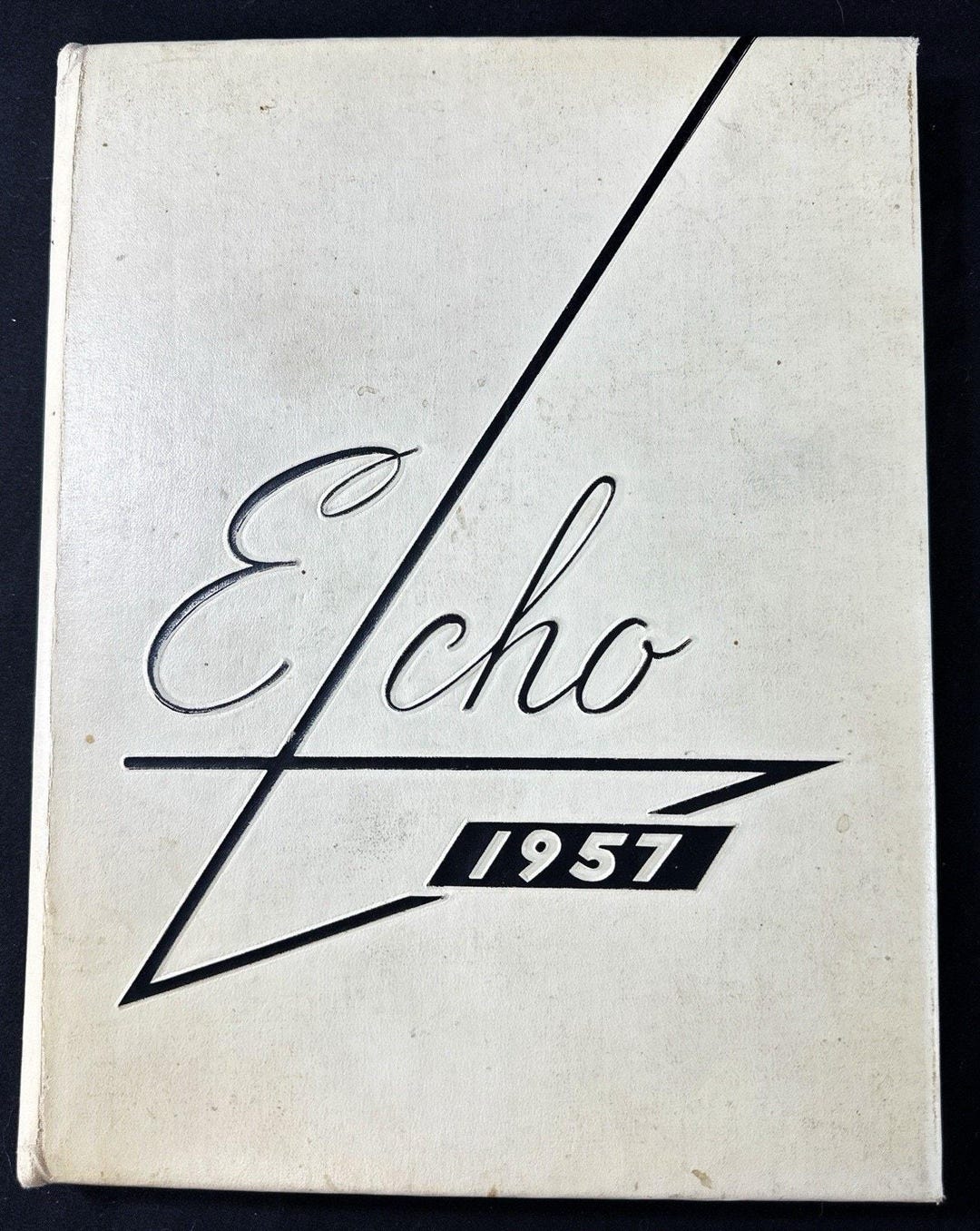1957 Santa Rosa High School Yearbook “the Echo” Signed CA Vintage ...