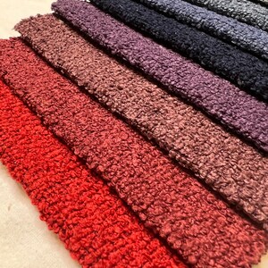 Soft Boucle Upholstery Fabric: 36 Colors, Elegant Home Decor, by the ...