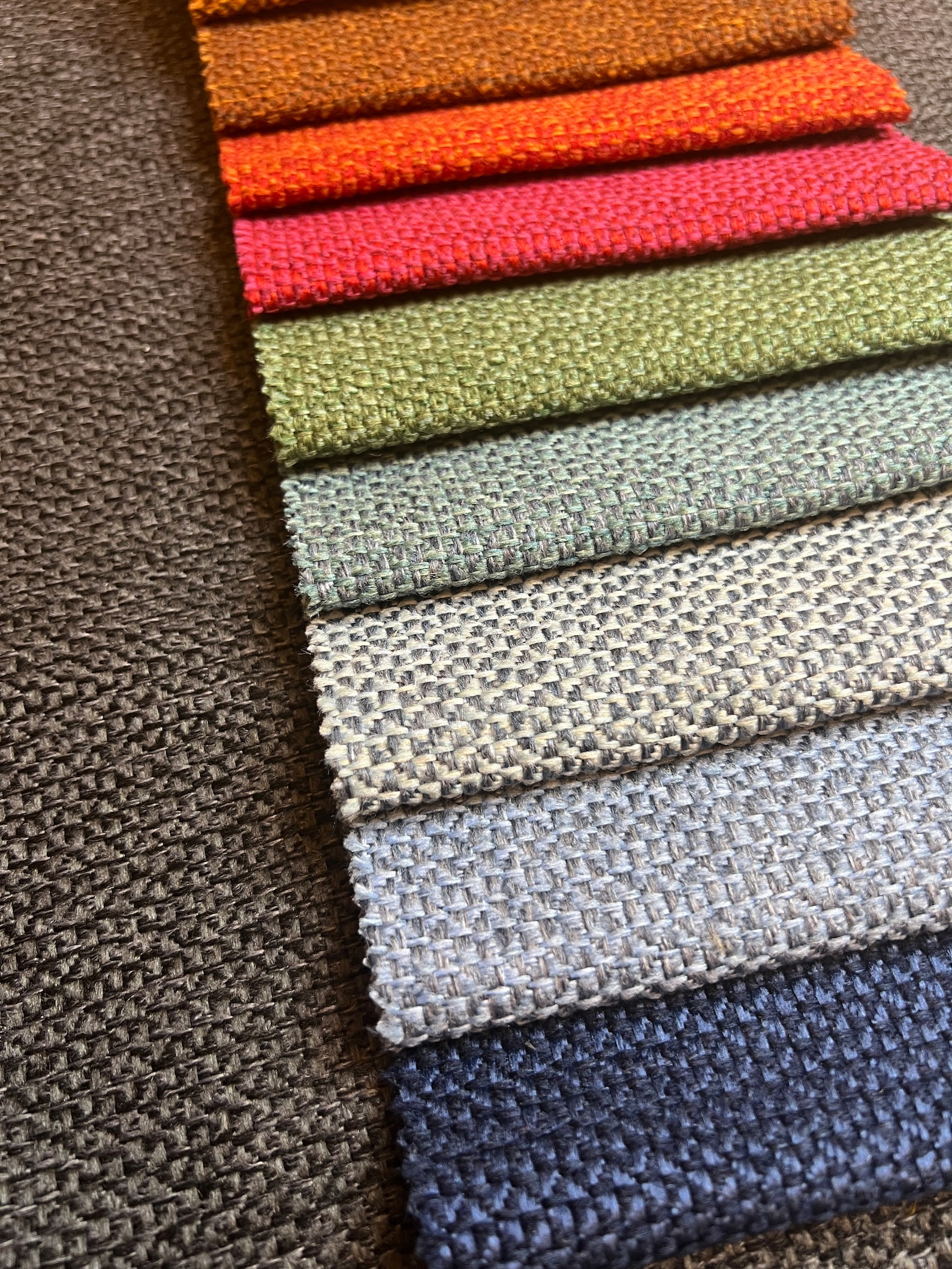 Hard Wearing Basket Weave Upholstery Fabric by the Yards, Linen Look ...