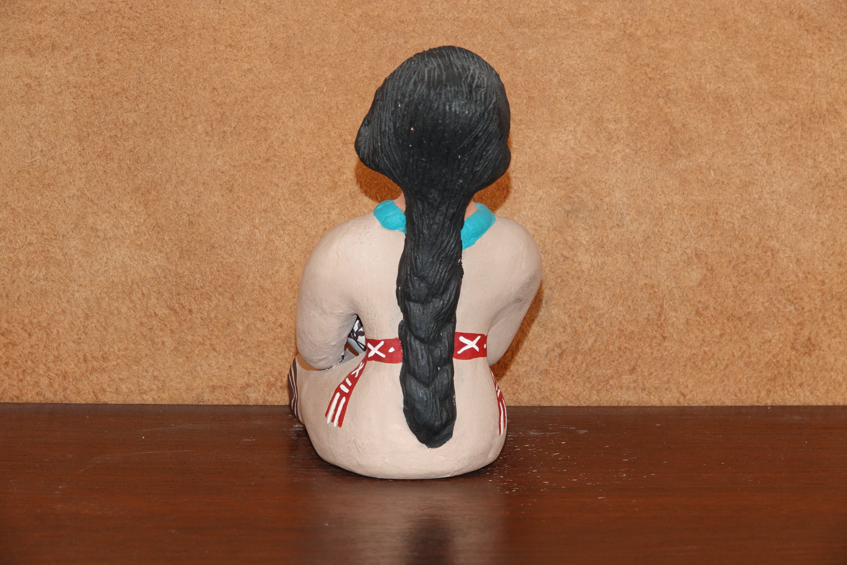 Acoma Storyteller Featuring Acoma Pottery on Her Lap by Rachel Arnold ...