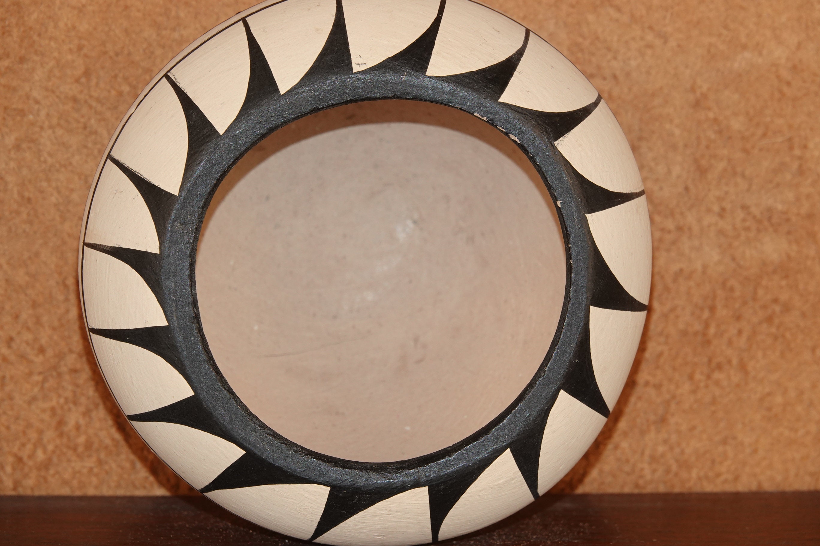 Native American Geometric Design Pot by MS Toya, Jemez Pueblo - Etsy