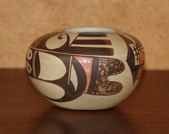 Hopi Pot by Jenell Nampeyo, 2" Tall, 3" Diameter - Etsy