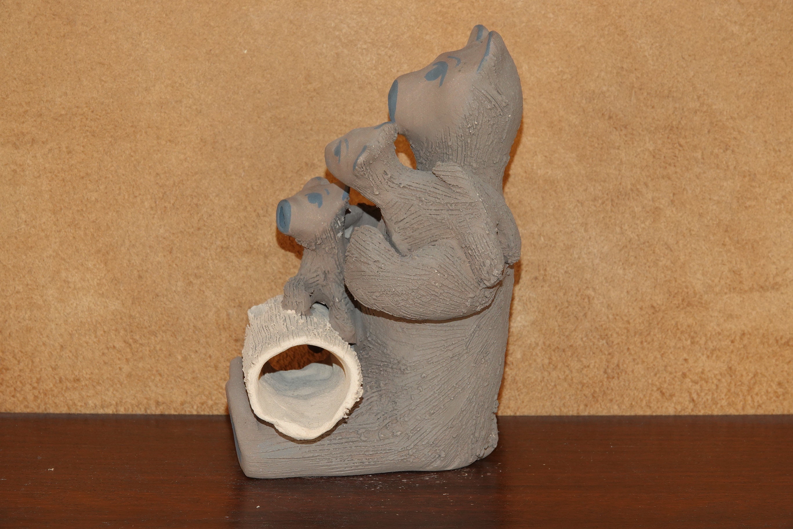 Large Bear Storyteller by Bonnie Fragua, Jemez Pueblo 6.5" Tall! - Etsy