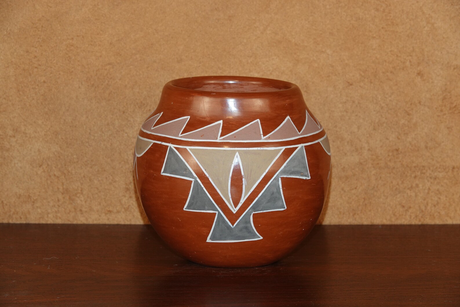 Vintage Santa Clara Pueblo Pot by Flora Naranjo (1914-2000) 4.5 ...
