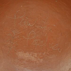 Vintage Santo Domingo Pueblo Pot/bowl by Paulita Pacheco 1943-2008 ...