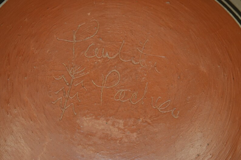 Vintage Santo Domingo Pueblo Pot/bowl by Paulita Pacheco 1943-2008 ...