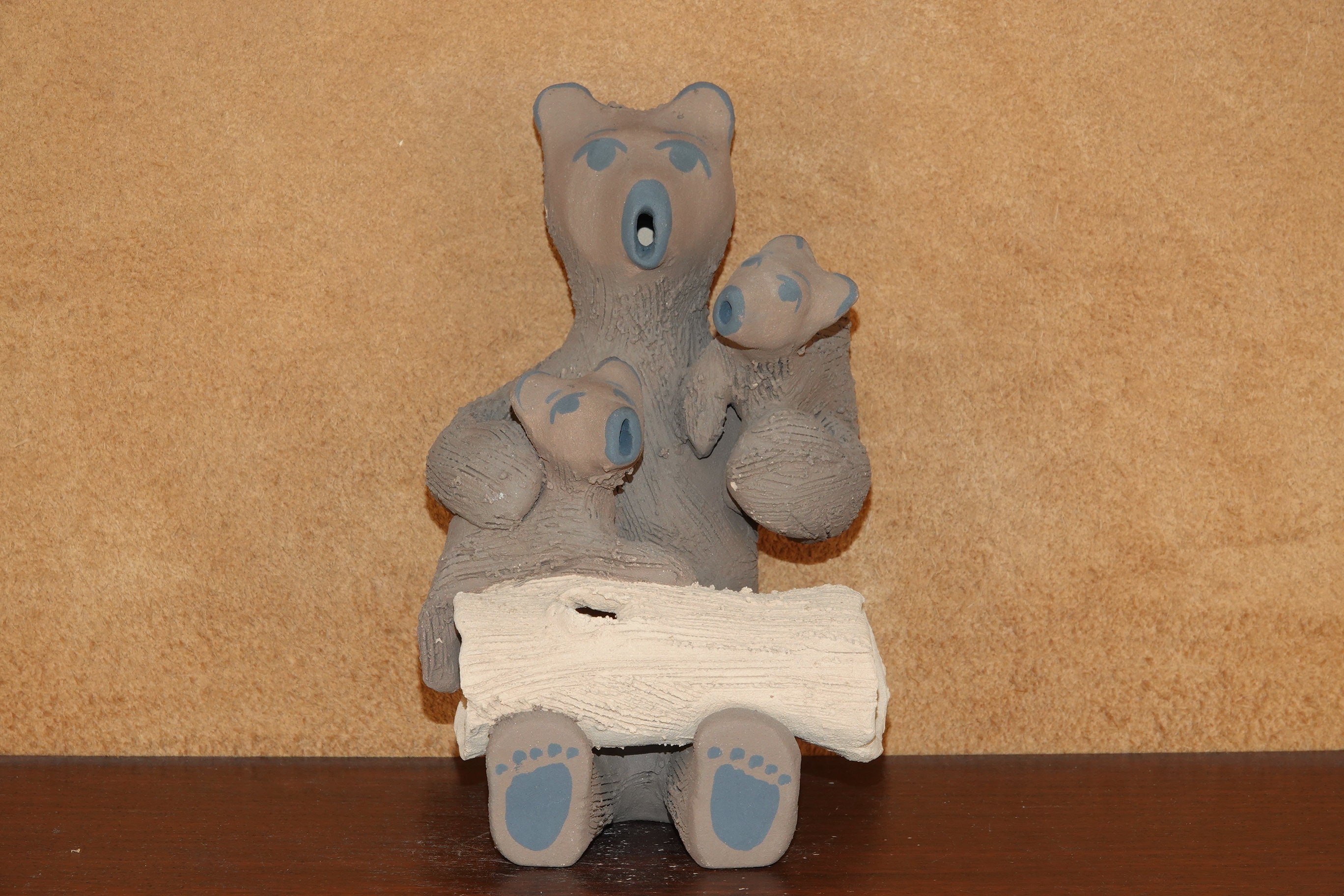 Large Bear Storyteller by Bonnie Fragua, Jemez Pueblo 6.5" Tall! - Etsy