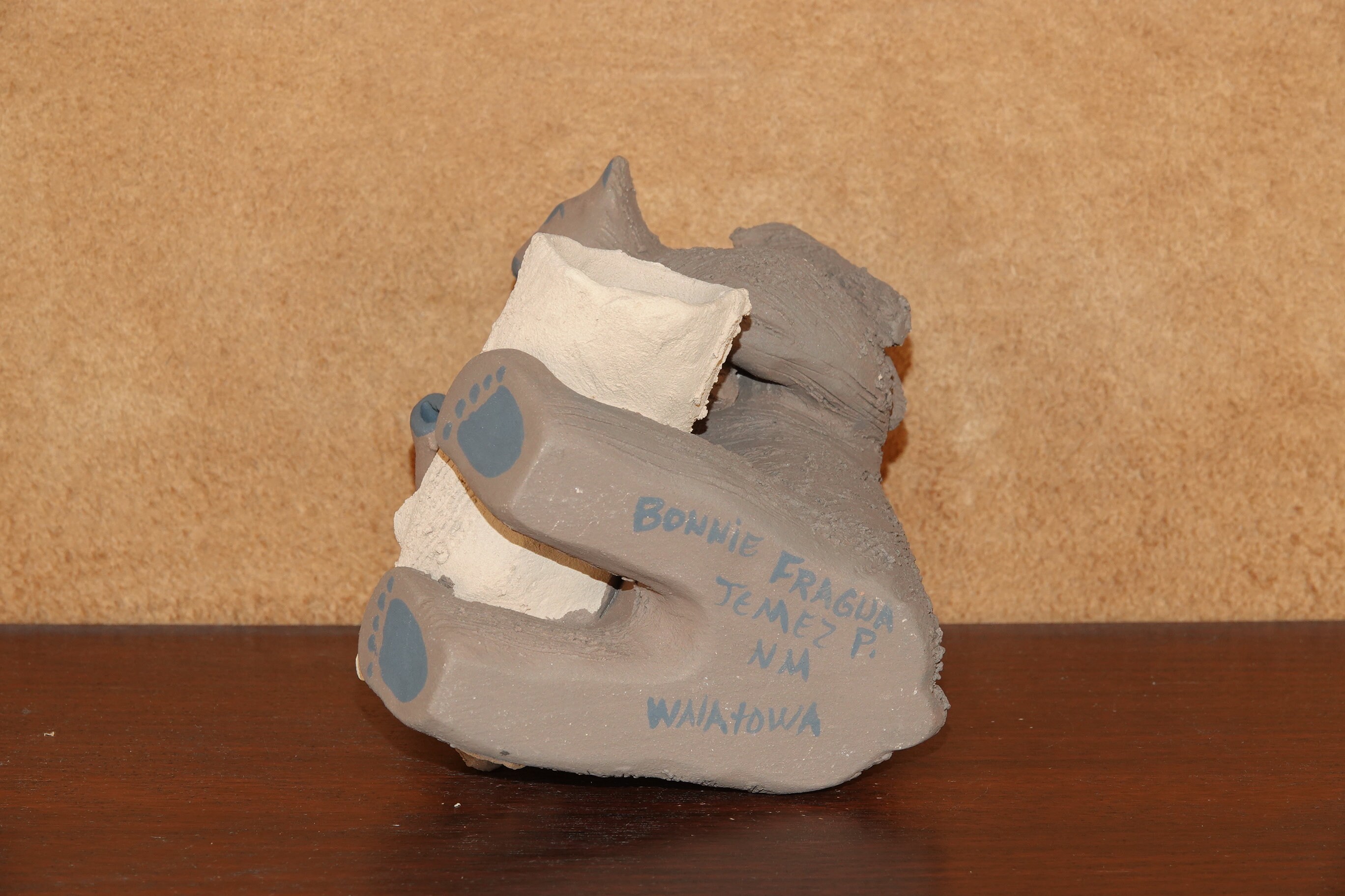 Large Bear Storyteller by Bonnie Fragua, Jemez Pueblo 6.5 Tall - Etsy
