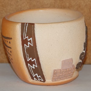 Vintage Hopi Pot Incised With a Sunface and Other Designs, by Harrison ...