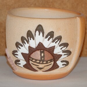 Vintage Hopi Pot Incised With a Sunface and Other Designs, by Harrison ...