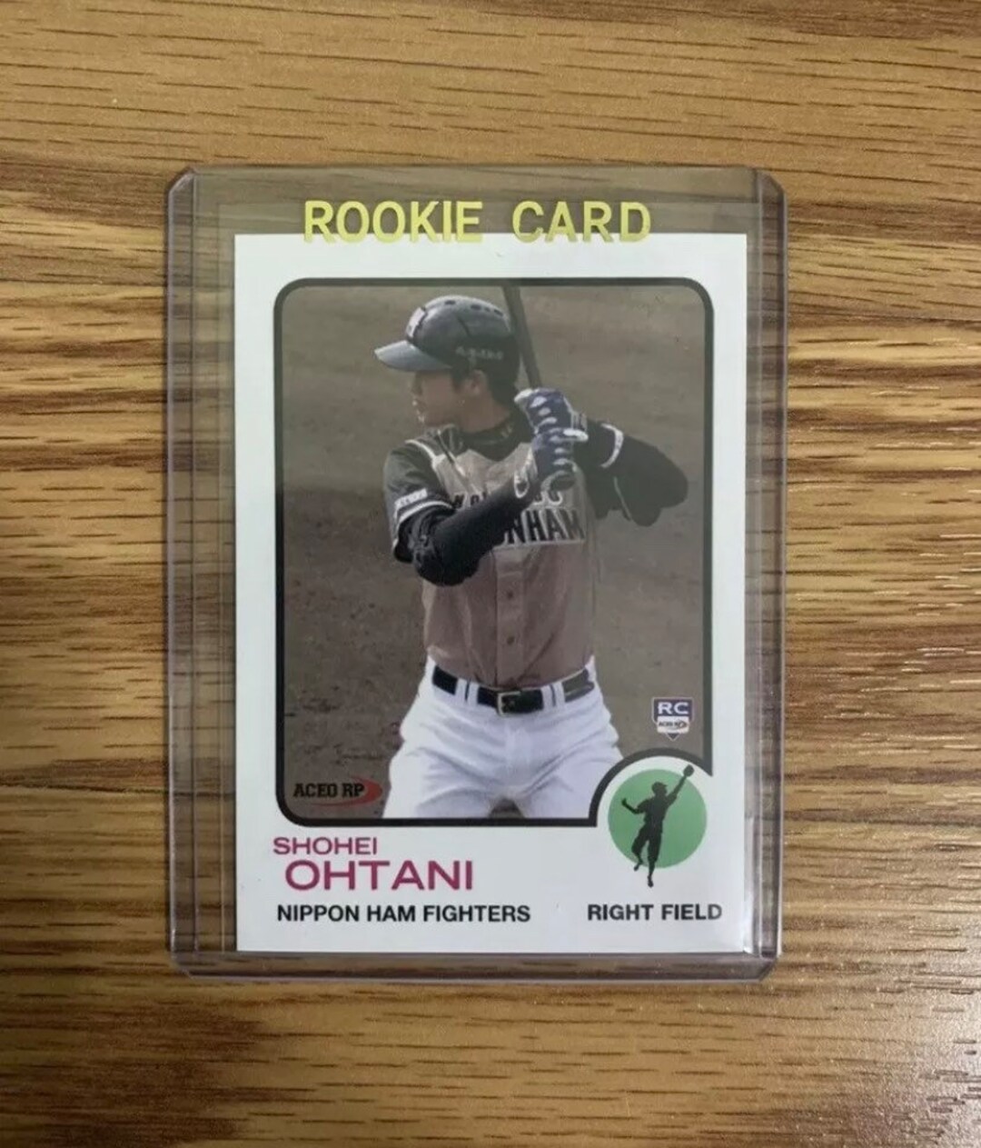 Shohei Ohtani Nippon Ham Fighters ACEO Rookie Card Los Angeles - Etsy