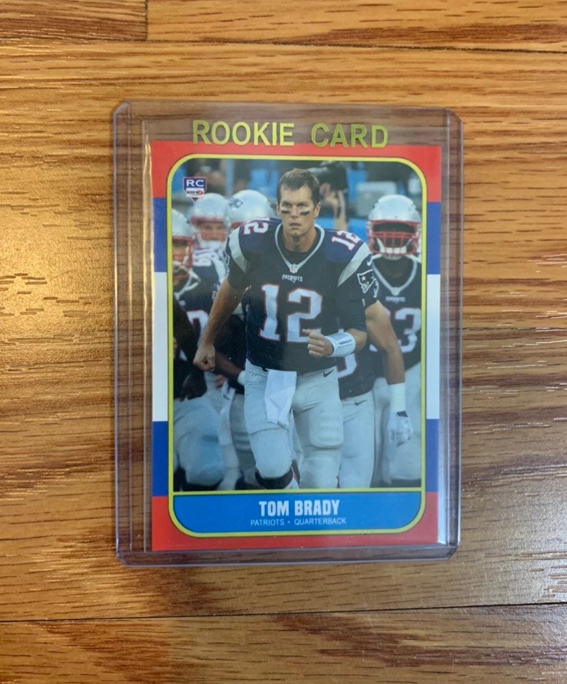 Tom Brady 2000 ACEO Rookie Card New England Patriots - Etsy