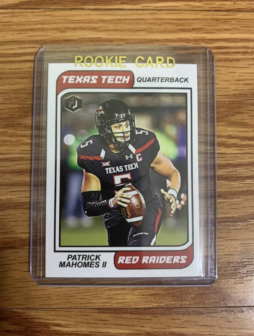 2017 Patrick Mahomes Rookie Texas Tech Pro Football Focus Chiefs RC - Etsy