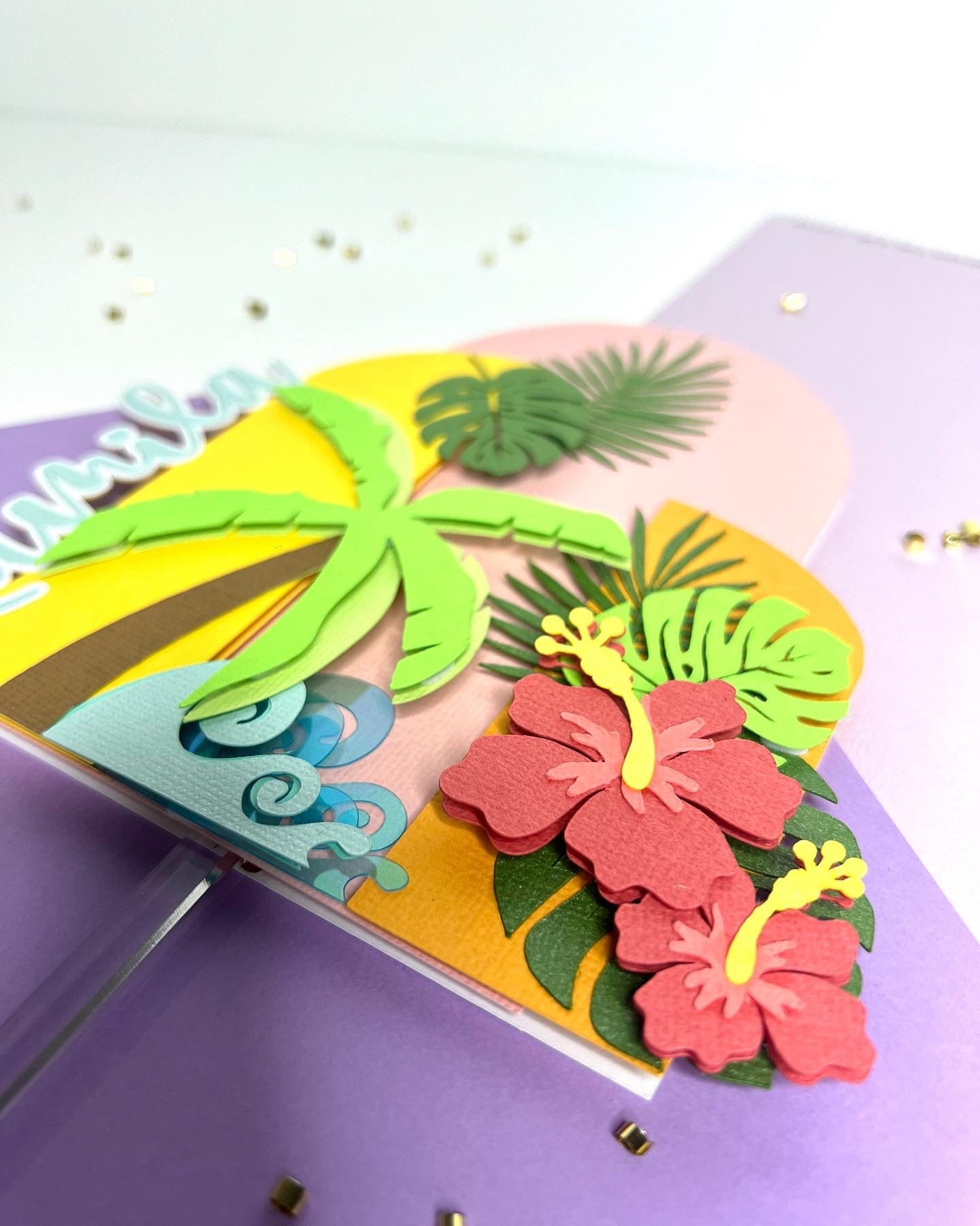 Tropical Cake Topper Tropical Birthday Party Tropical Party - Etsy