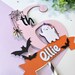 Halloween Cake Topper Ghost Birthday Theme Halloween - Etsy