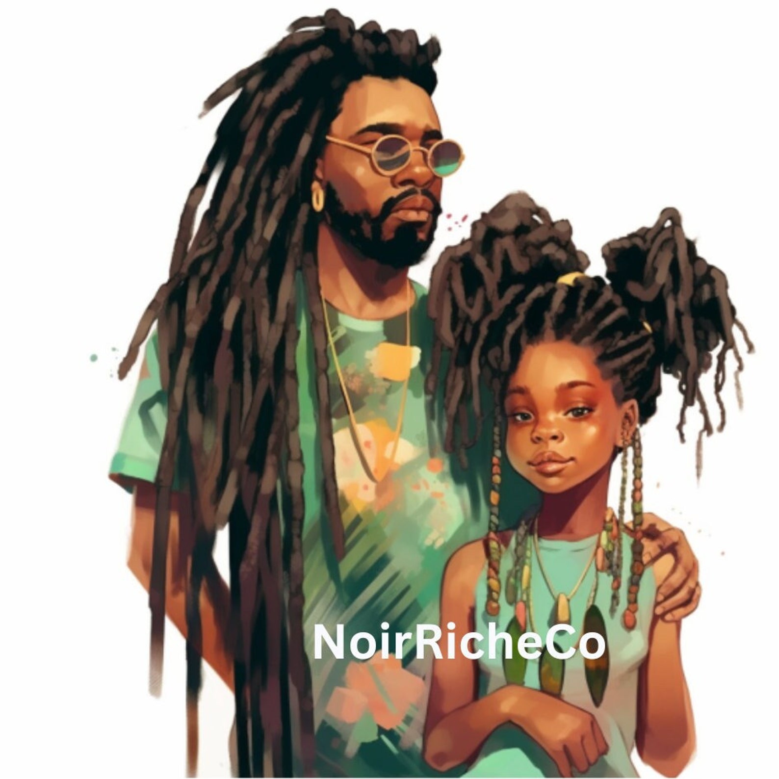 Father's Day (25) Clipart, Black Family, African American , Family ...