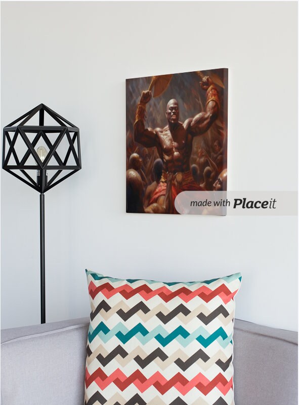 Shango Digital Download & Clip Art Afro Magic AI Generated Art Print ...