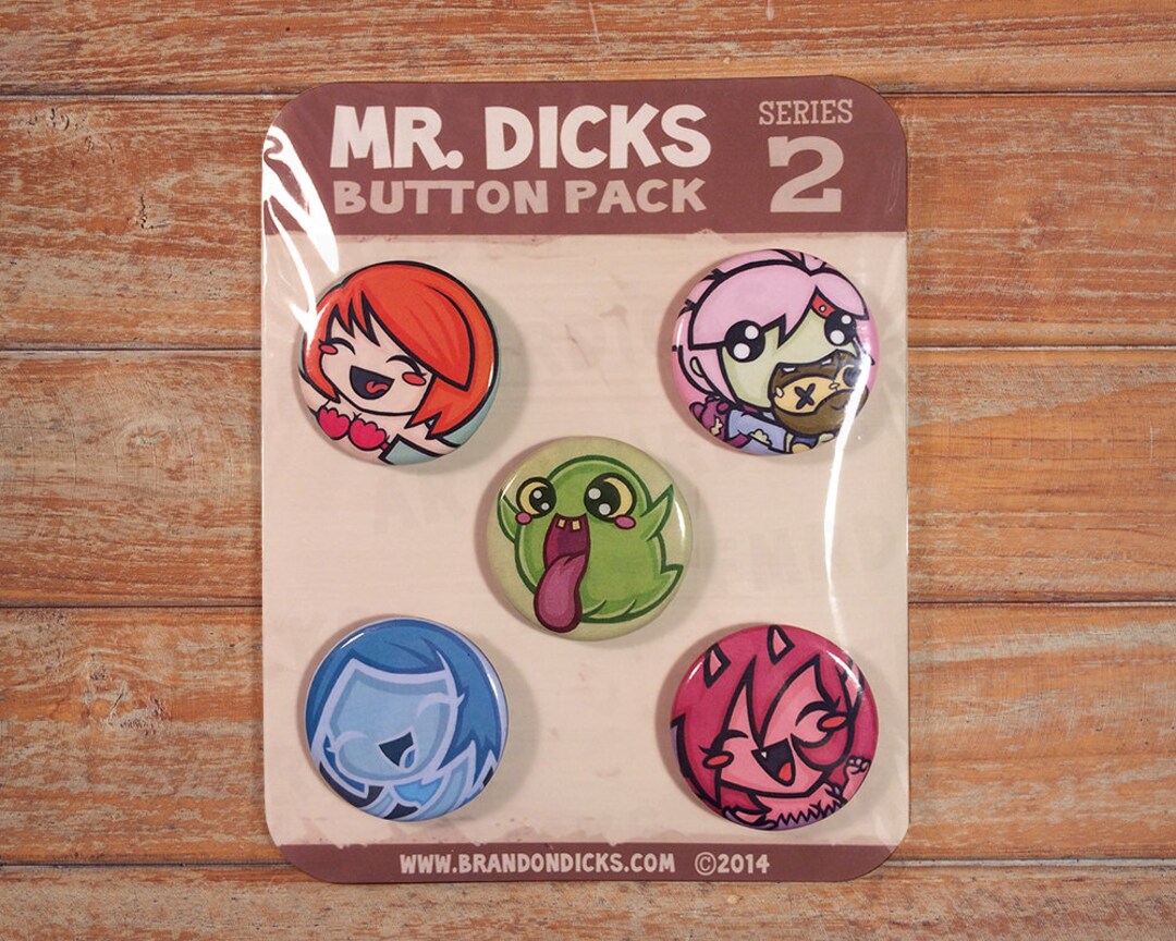 Monster Girl Button Pack Series 2 | Monster Girls | 1.25" Pinback ...