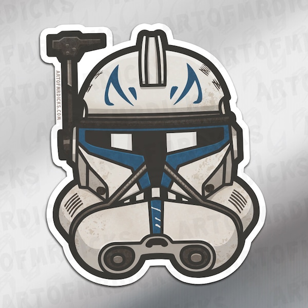 Captain Helmet Sticker - Etsy