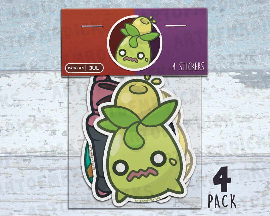 Paldea Pals 2 Sticker Pack | Pokémon | Patreon | Stickers | Smoliv ...