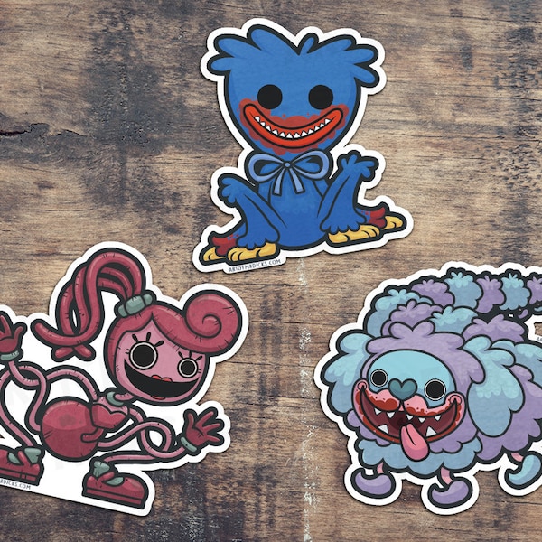 Poppy Playtime Decal - Etsy