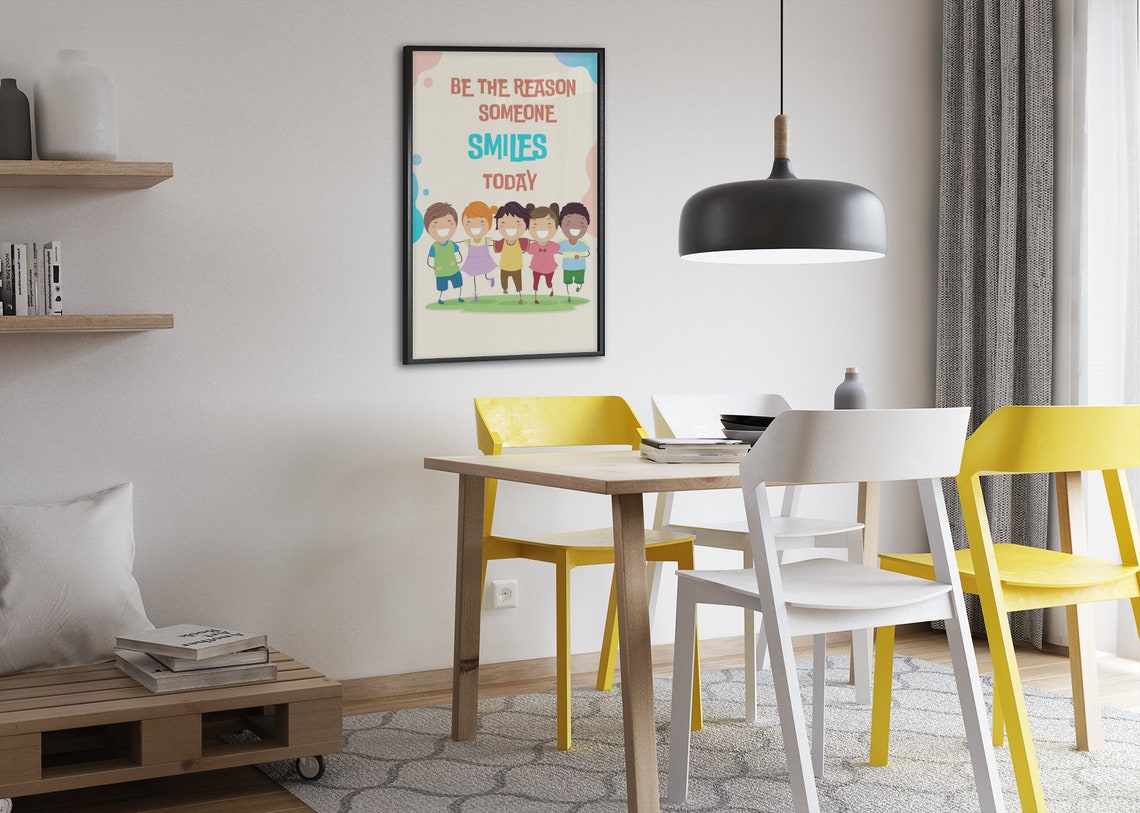 Positive Affirmation Download Printable Be the Reason Someone Smiles ...