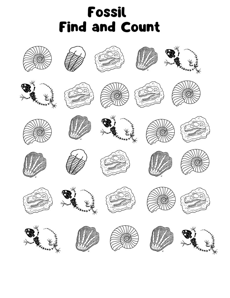 Printable Dinosaur Coloring and Activity Book for Ages 5-8 Fun Activity ...