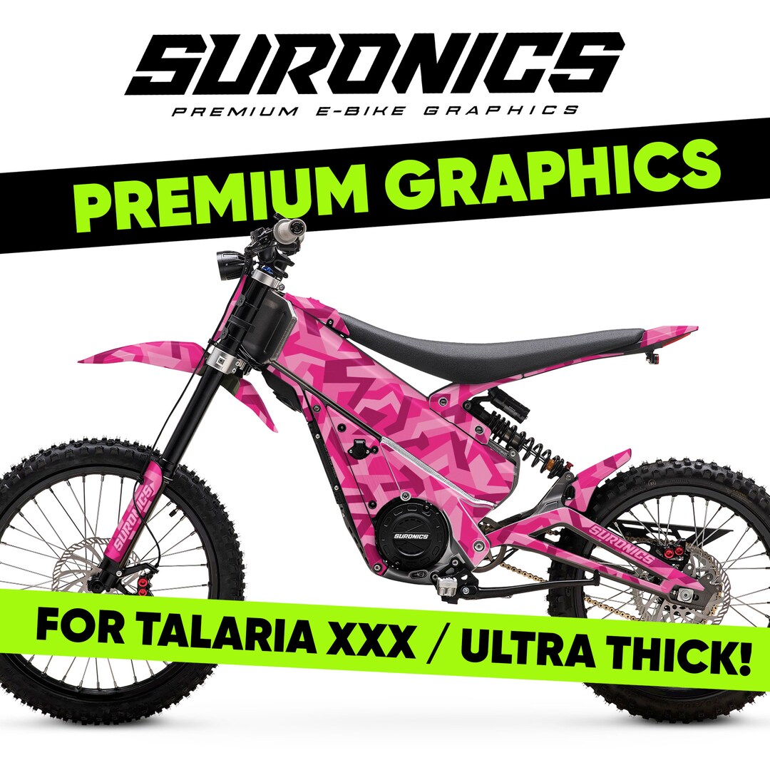 Talaria XXX Graphics Kit CAMOX PINK by Suronics, Talaria Xxx Decals ...