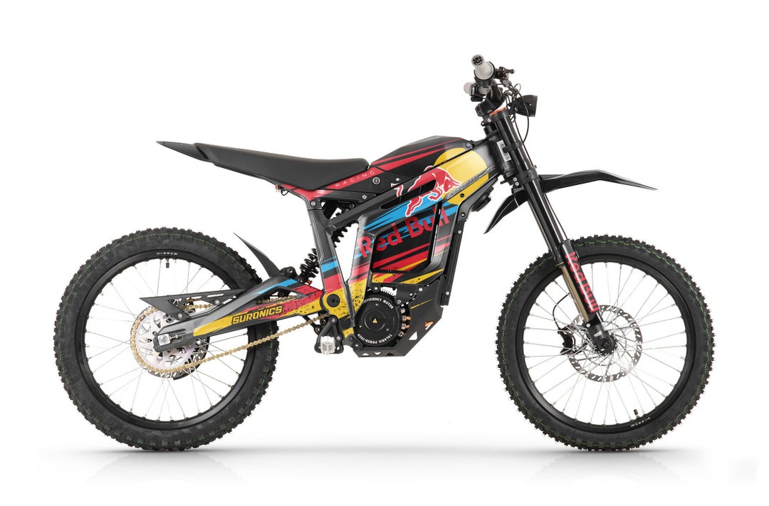 Talaria Sting Graphics Kit - Suronics REDBULL Graphics Decal Vinyl Wrap ...