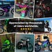 TALARIA Sting MX5 Pro Graphics Kit RACE ART Black Red Decals Wrap ...