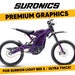 Surron Ultra Bee Graphics Suronics CAMOX ORIGINAL Graphics Kit Decal ...