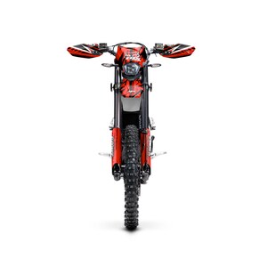 Surron Ultra Bee Graphics - Suronics FOX Wild Black Red Graphics Kit ...