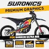 Surron Ultra Bee Graphics Kit MILITARY SHARK BROWN Army Camouflage ...