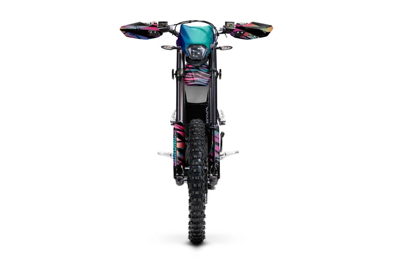 Surron Ultra Bee Graphics - Suronics WAPOR Wild Purple Green Graphics ...