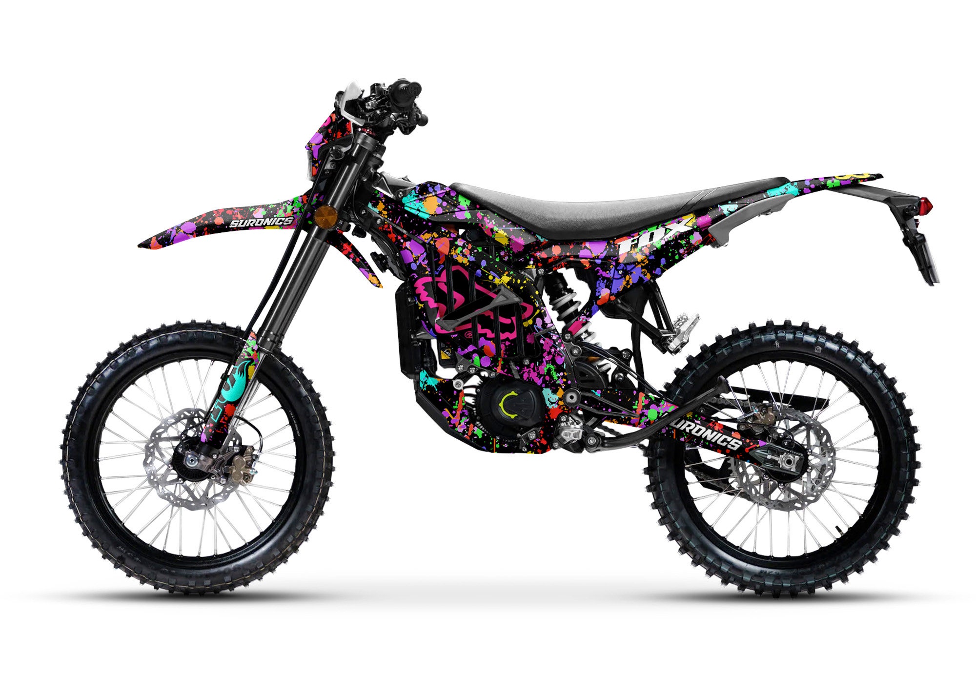 Surron Ultra Bee Graphics - Suronics FOX SLPAT MULTI Graphics Kit Decal ...