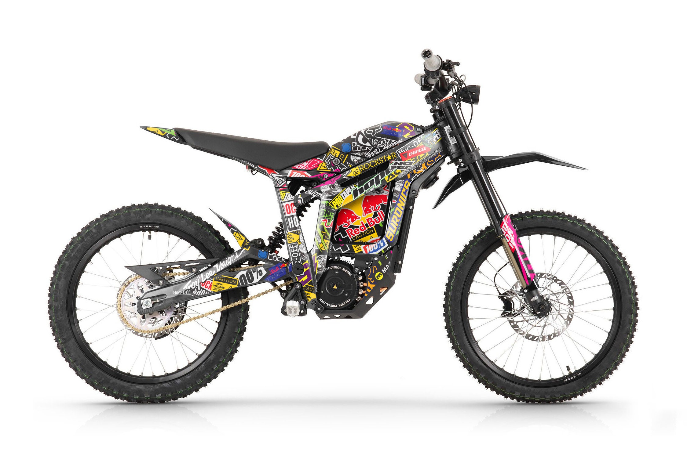 Talaria Sting MX Graphics Kit - Suronics STICKY Graphics Decal Vinyl ...