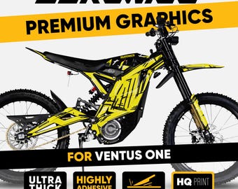 Ventus One Graphics Kit HALF Mint Black Decals Vinyl Wrap Stickers - Etsy