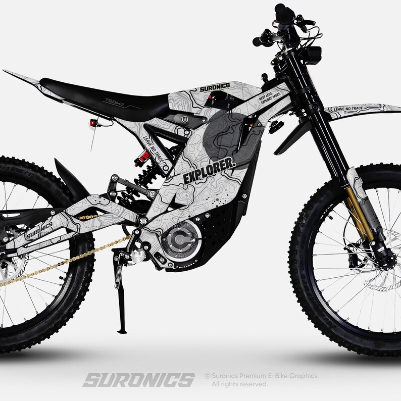 Ventus One Graphics Kit EXPLORER White Grey Decals Vinyl Wrap Stickers ...