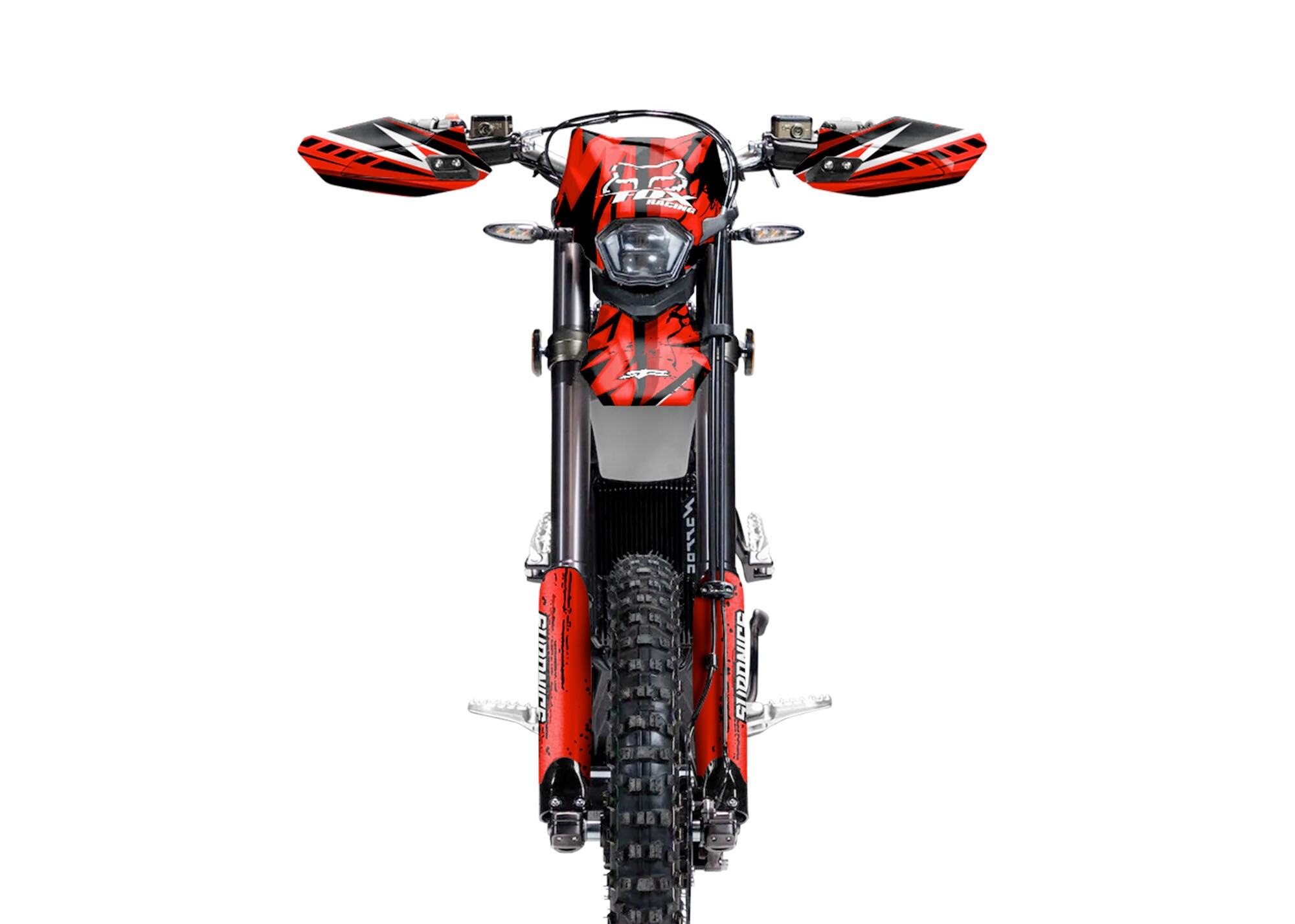 Surron Ultra Bee Graphics - Suronics FOX Wild Black Red Graphics Kit ...