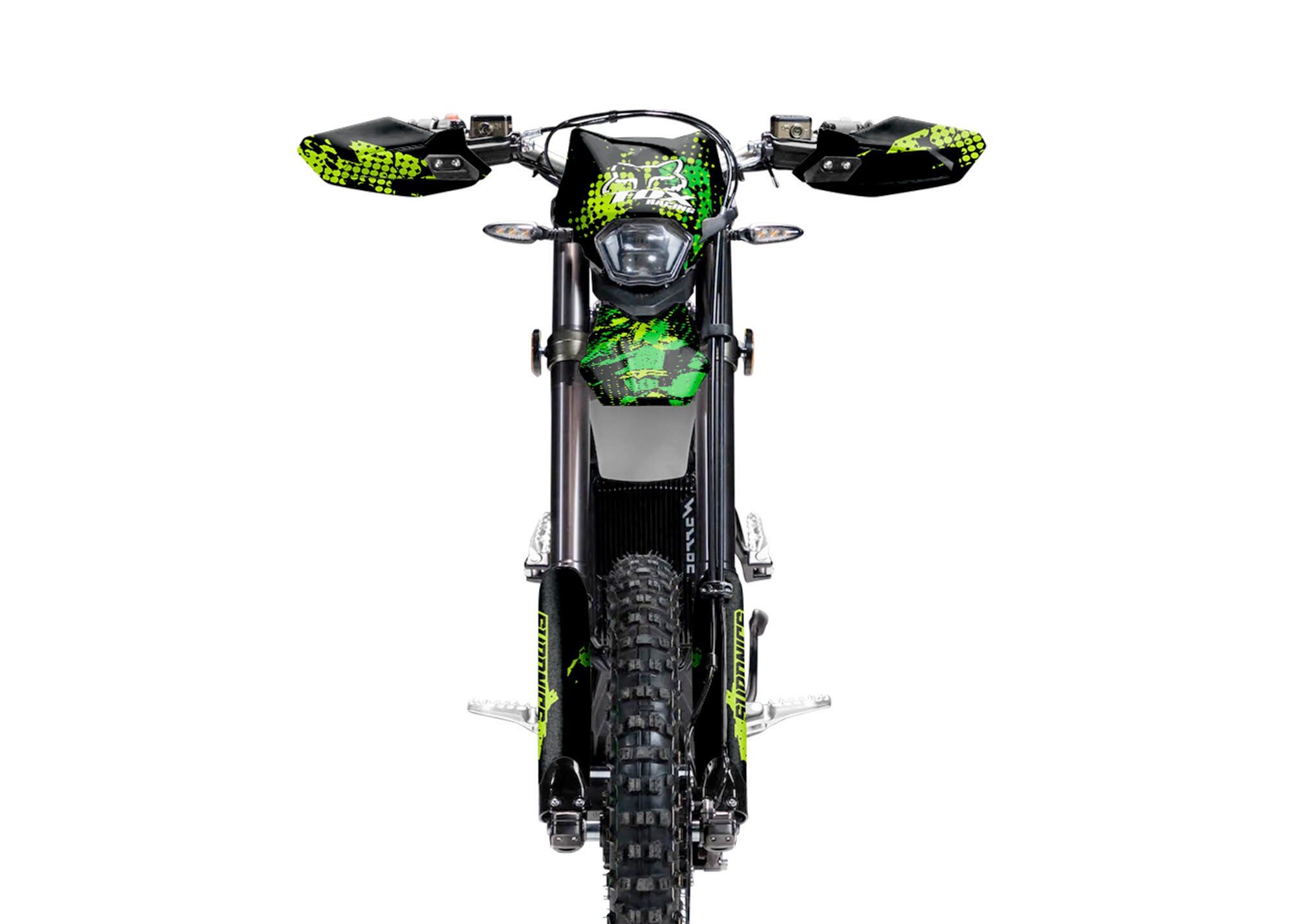 Surron Ultra Bee Graphics - Suronics FOX Speed Rider Black Green ...