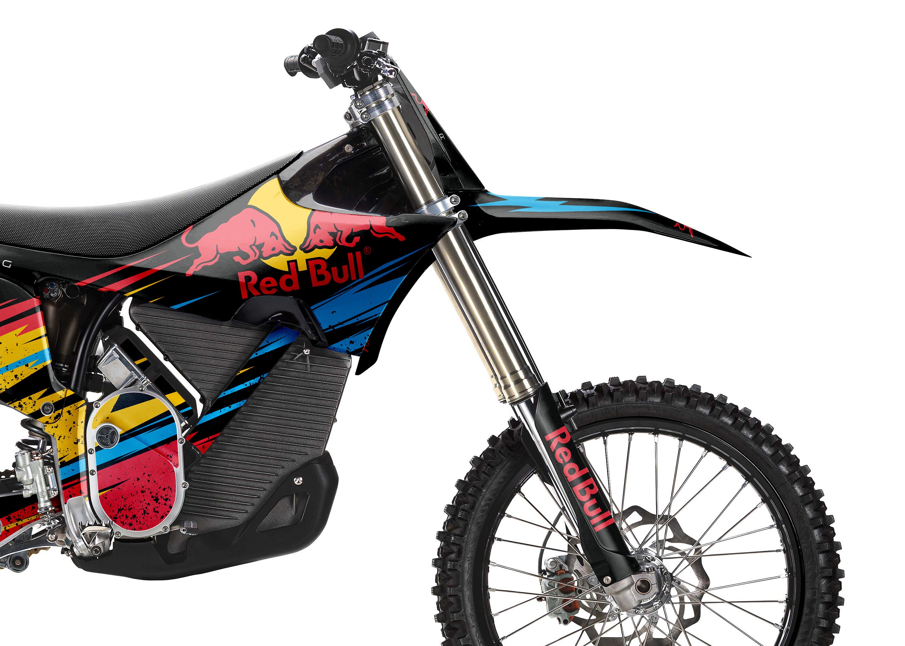 Stark Varg Graphics Kit REDBULL Graphics Decal Vinyl Wrap Sticker ...