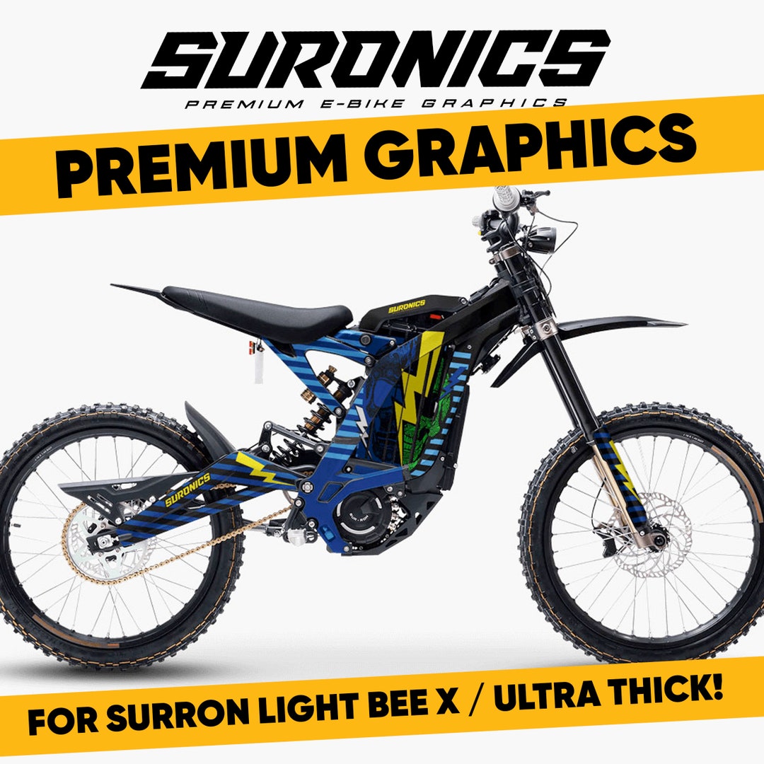 Sur-ron Lightbee X Graphics Kit - ELECTROX Graphics Kit for Surron ...