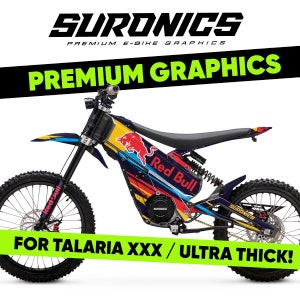 Surron Ultra Bee Graphics Suronics HALF MUSTARD Graphics Kit Decal ...