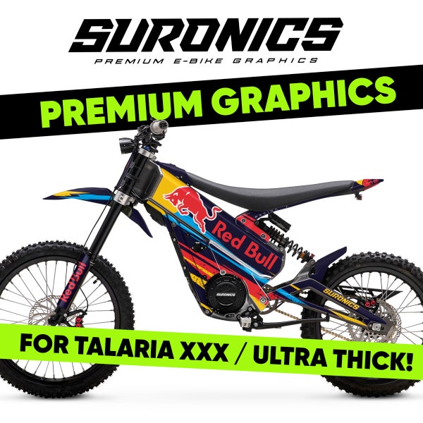 Surron Ultra Bee Graphics Suronics HALF MUSTARD Graphics Kit Decal ...