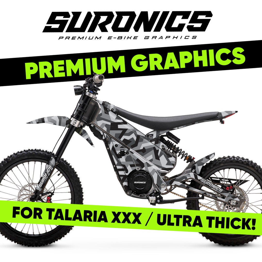 Talaria XXX Graphics Kit CAMOX GREY by Suronics, Talaria Xxx Decals ...